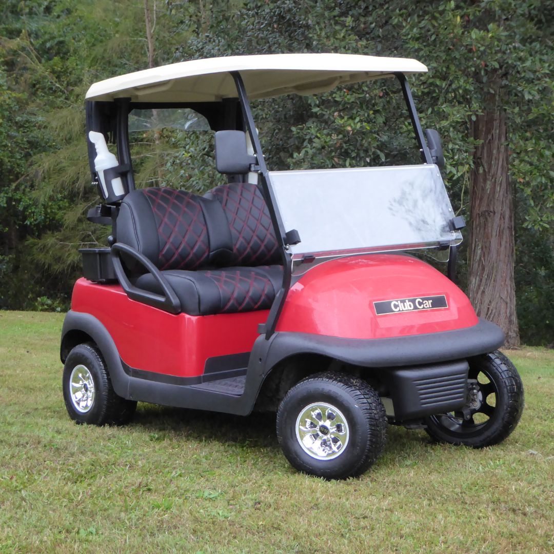 Golf Cart Hub Caps Set 8'' Wheel Covers Cap VECTOR Club Car Yamaha EZG ...