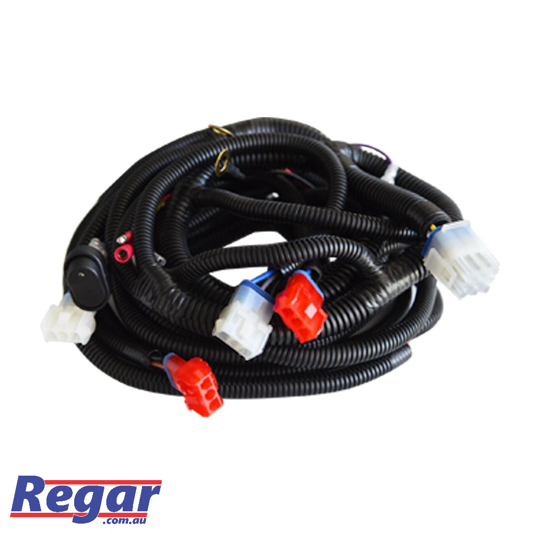 Deluxe Yamaha G29 Drive Golf Cart LED Light Kit Headlight Tail Light B ...